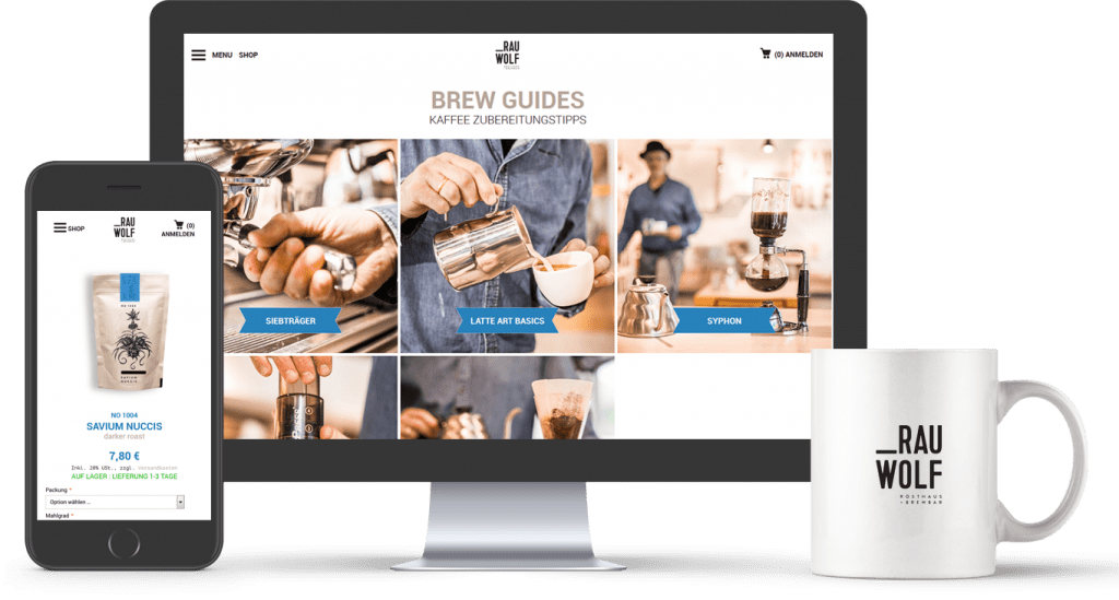 Magento Development project for Rauwolf Coffee | iFlair